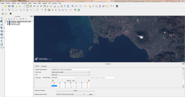 Plugin SentinelHub in QGIS - Geopillole | Nicola De Innocentis